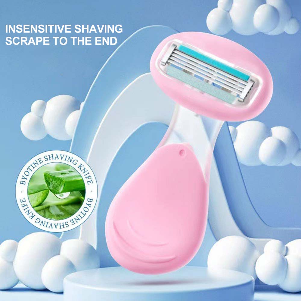 Hair Trimmer Floating Cutter Head Four-Layer Blade Armpit Hair Leg Hair ...