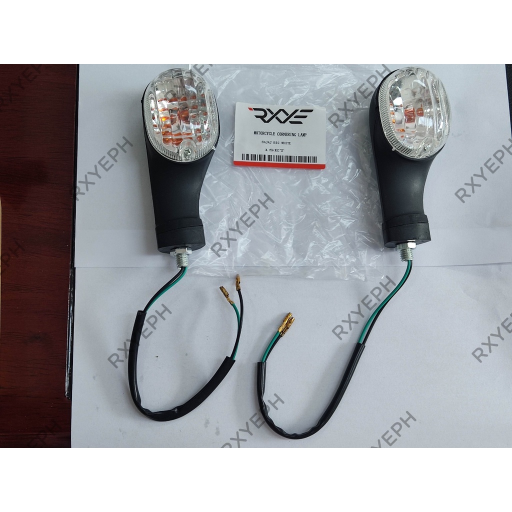 BAJAJ BIG WHITE MOTORCYCLE CORNERING LIGHT(2PCS) | Shopee Philippines