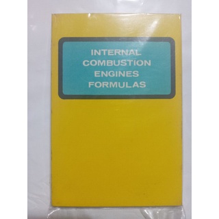 INTERNAL COMBUSTION ENGINES FORMULAS | Shopee Philippines