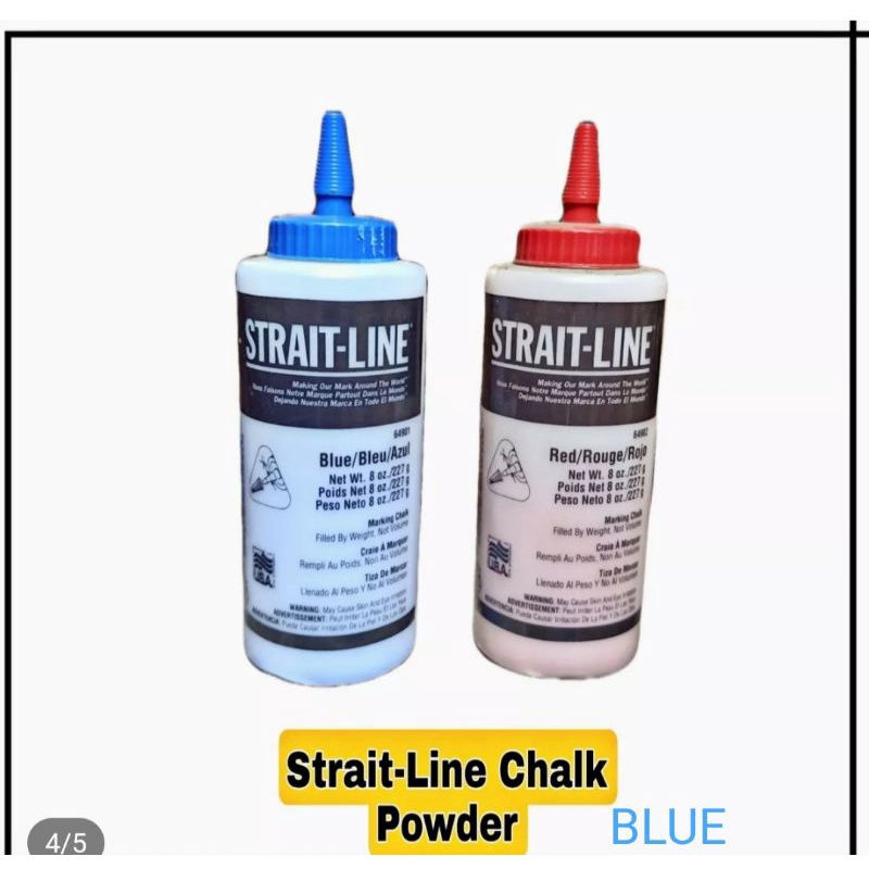 Irwin Strait-Line Chalk Line Reel Set 64-497, 64-498 Chalk Powder 64 ...