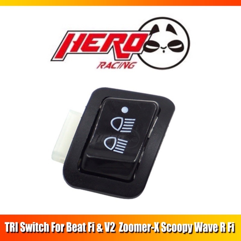 COD TRI Switch For Honda Beat Fi v1&V2 Zoomer-X Scoopy WAVE R Fi 3 Way ...