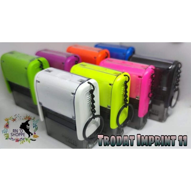 Trodat Imprint 11 or 8911 (laser engraved same size with 4911) | Shopee ...