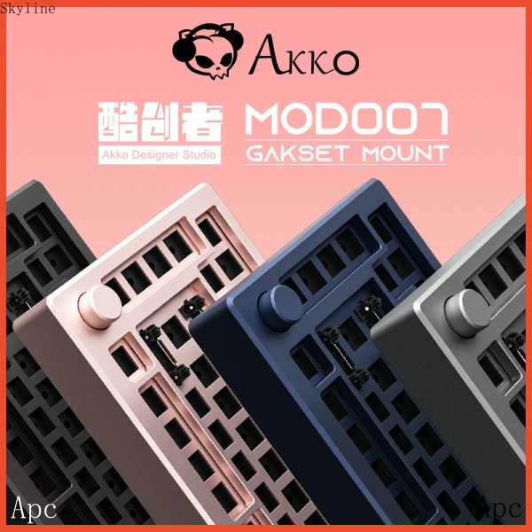 Akko Mod005 / MOD007 MOD001 CNC 75% 82-Key CNC Gasket Mount Mechanical ...