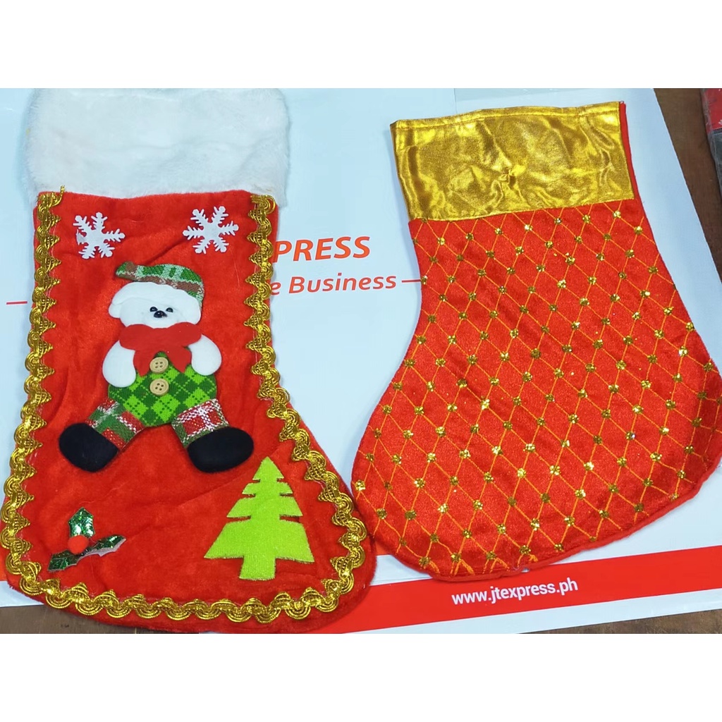 GIANT SANTA BIG SOCKS | Shopee Philippines