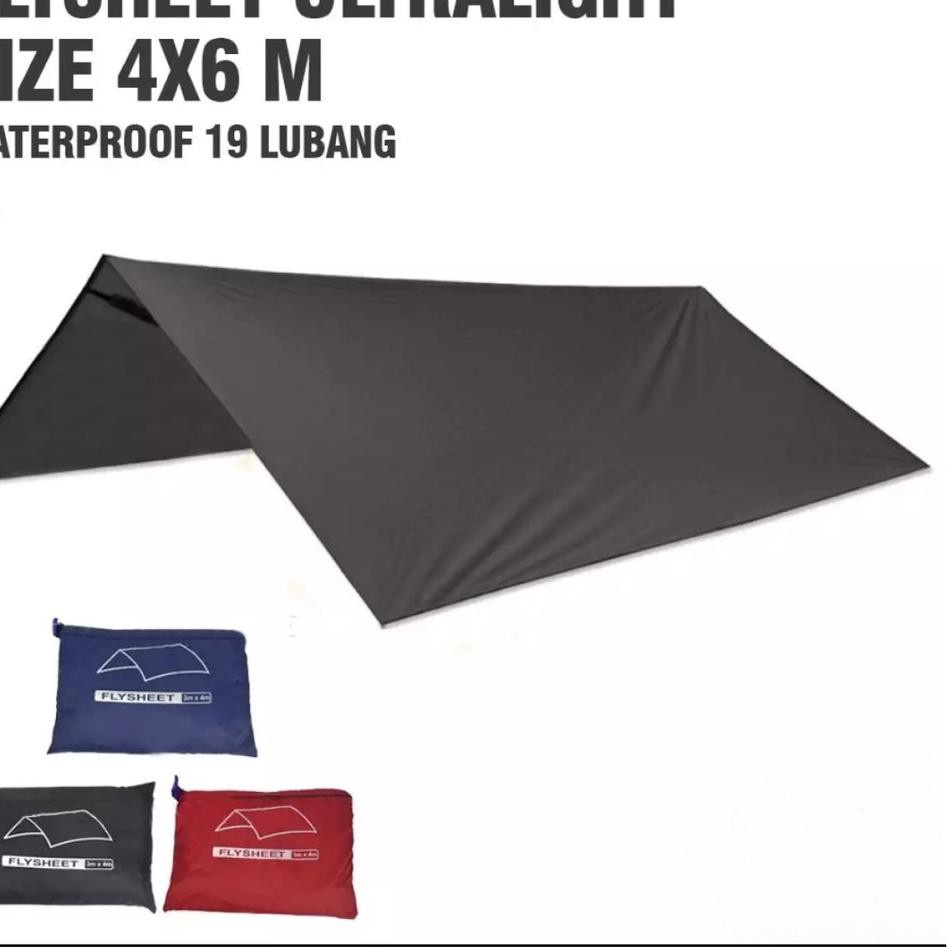 Q→ 4x6 Meters 19 Holes Ultralight Waterproof Flysheet Tent - Flysheet ...