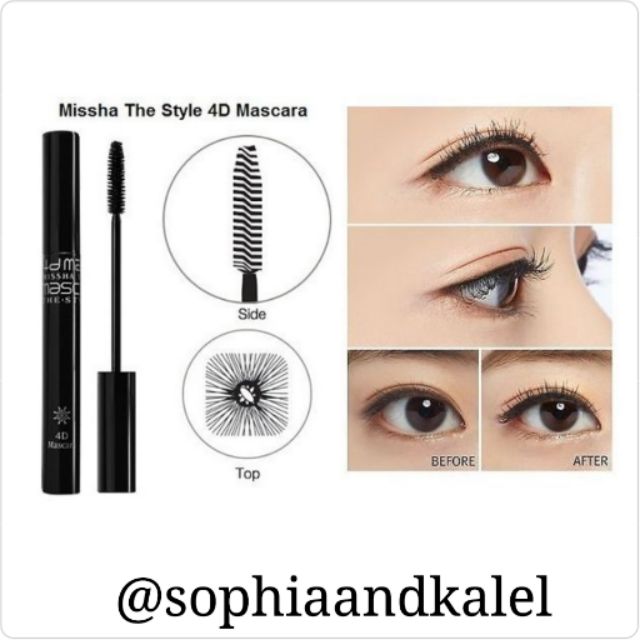 MISSHA The Style 4D Mascara | Shopee Philippines