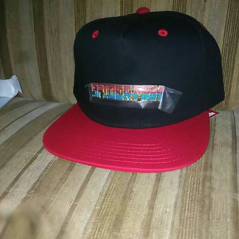 Miniso Marvel Collection Flat Cap - Hip Hop Snapback Hat | Shopee ...