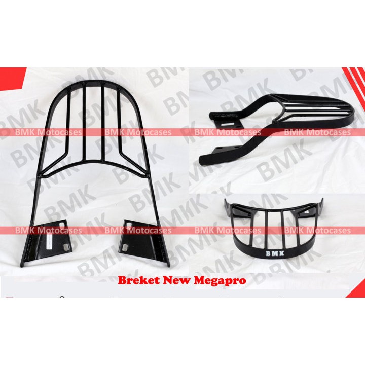 Breket New Megapro Bracket Motorcycle Box Mount Stirrup Monorack Not ...