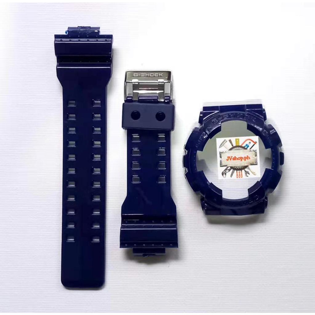 G-SHOCK GA100 GA110 BEZEL AND STRAP WATCH REPLACEMENT BLUE COLOR ...