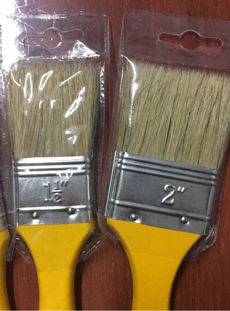 Paint Brush 1/2" 3/4 1" 1-1/2" 2" 2-1/2" 3" Assorted sizes | Shopee ...