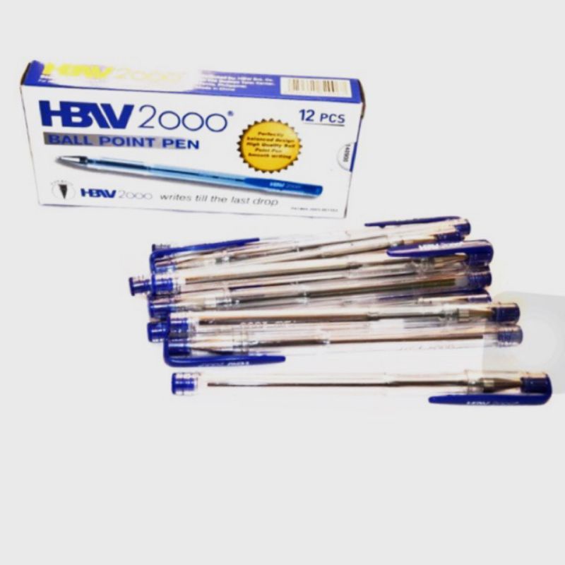 12PCS HBW 2000 BALLPEN | Shopee Philippines