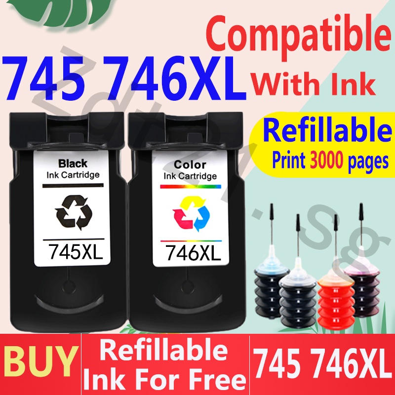 Compatible Canon 745XL Canon 745s Canon 745 Ink Canon 745 746 Ink ...