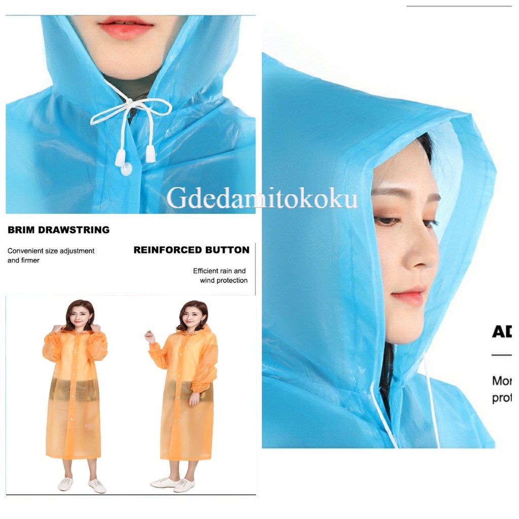 Adult Raincoat Canal Model / Raincoat Plain Adult Raincoat (EVA ...