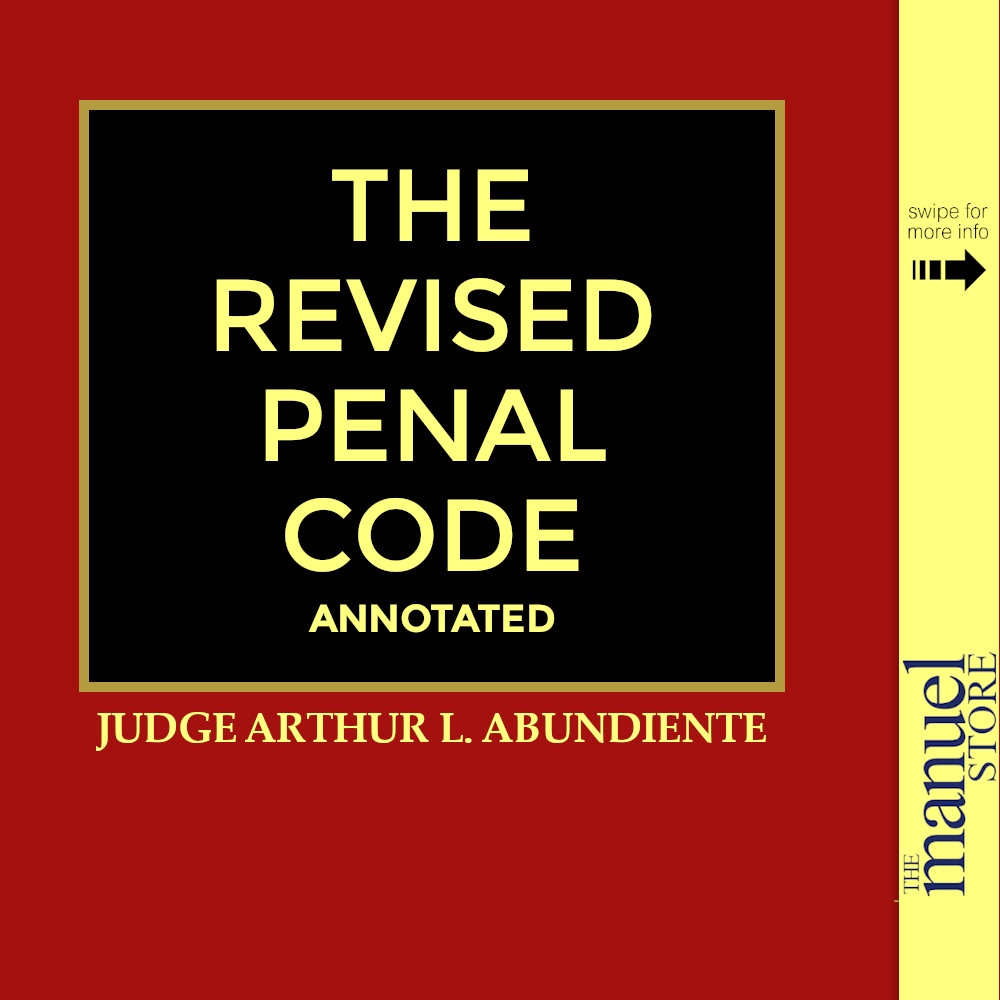 Abundiente (2022/2024) - Revised Penal Code (RPC) - Criminal Law Book I/II One/Two 1/2 - by ...