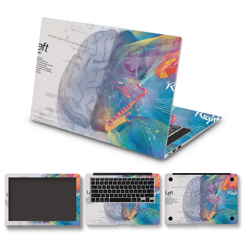 waterproof laptop stickers transparent laptop skin for vinyl removable ...