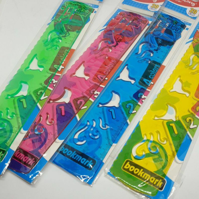 20cm Plastic Elastic Ruler With Stencil Drawing/Plastic Bending Ruler ...