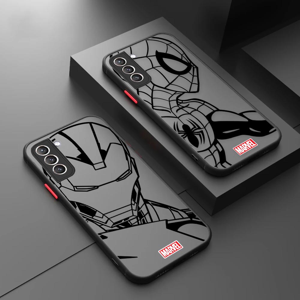 Marvel Iron Man Skin Feeling Phone Case Cover For Samsung Galaxy S24 ...