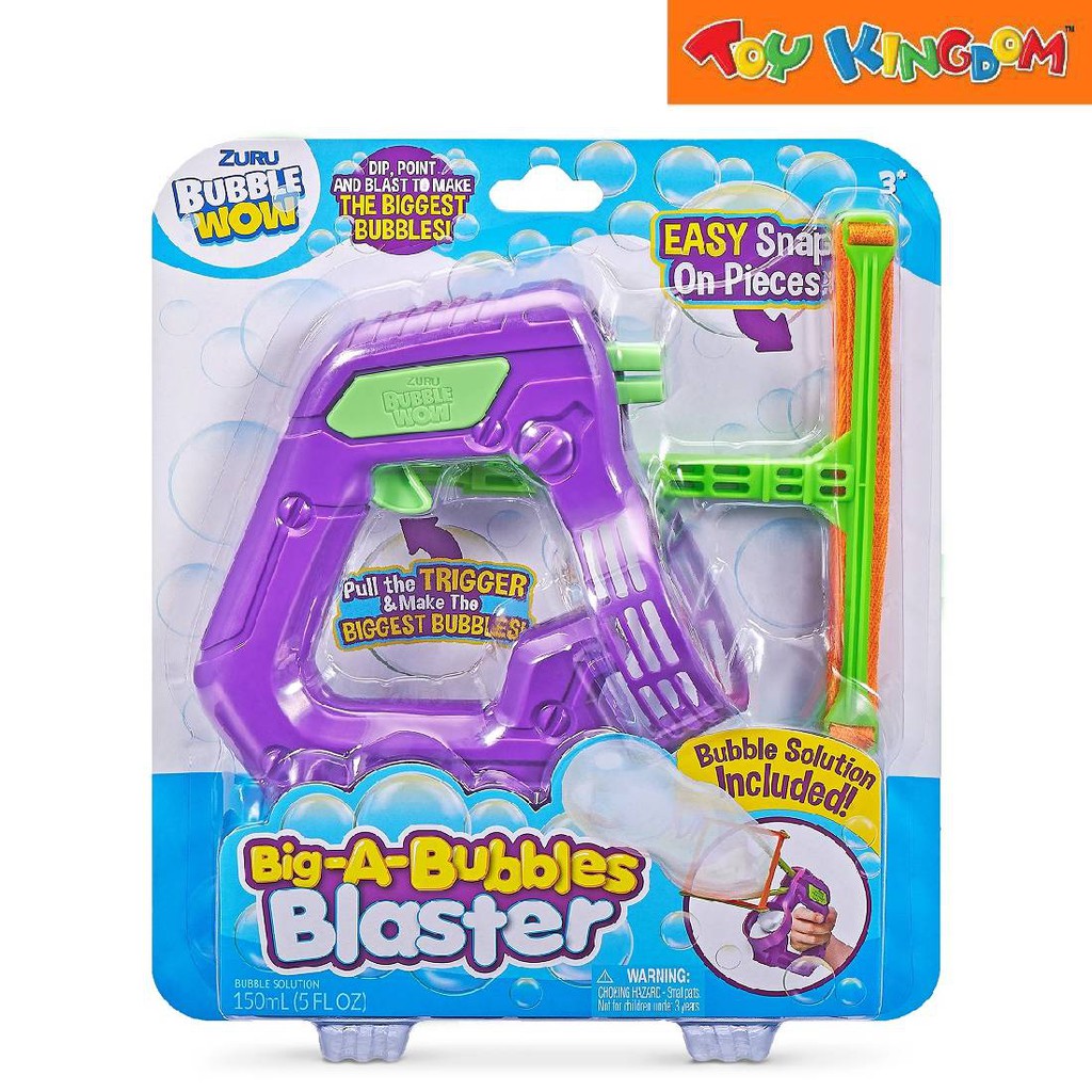 Bubble Wow S1 Violet Big A Bubbles Single Blaster | Shopee Philippines