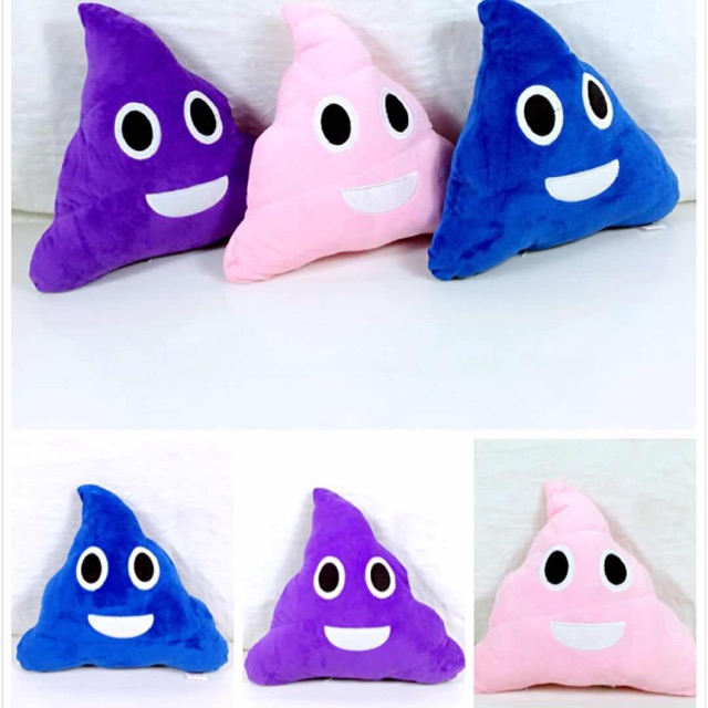 SEP15 Payday Sale |Emoji emoticons plush poo pillow|Random Design ...