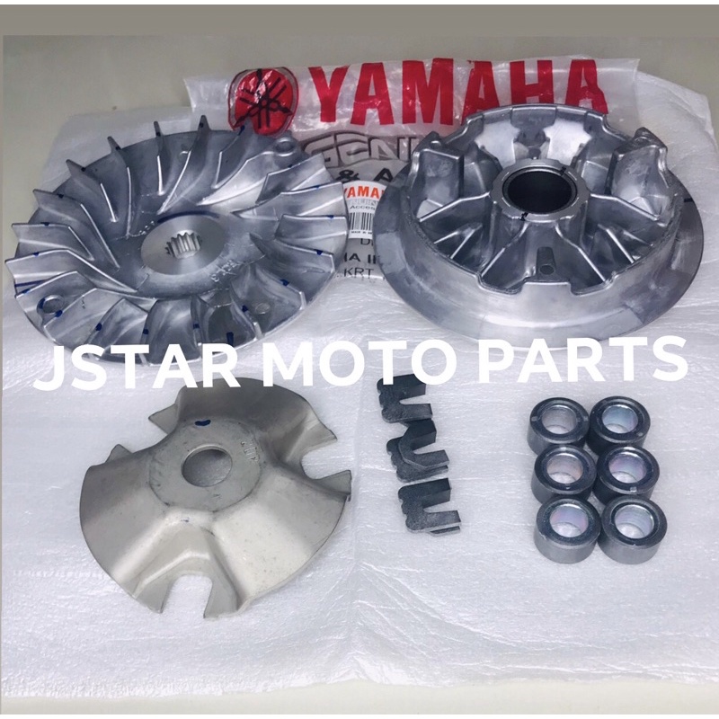 CVT SET / PULLY SET FIT FOR NMAX V2 AND AEROX 155 V1 V2 V3 / YAMAHA GENUINE | Shopee Philippines