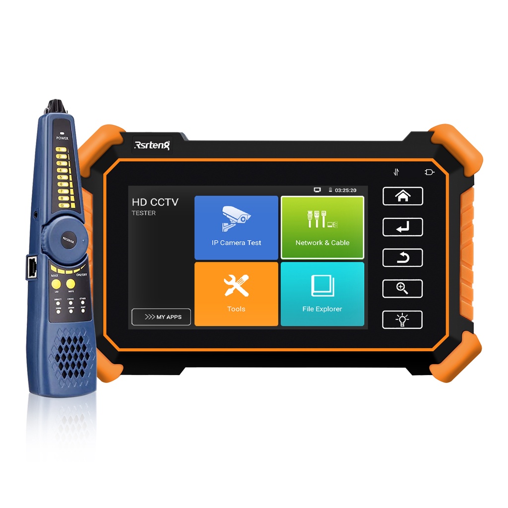 Rsrteng 8K IP Camera Tester 4inch IPS Touch Screen CCTV Tester Support ...