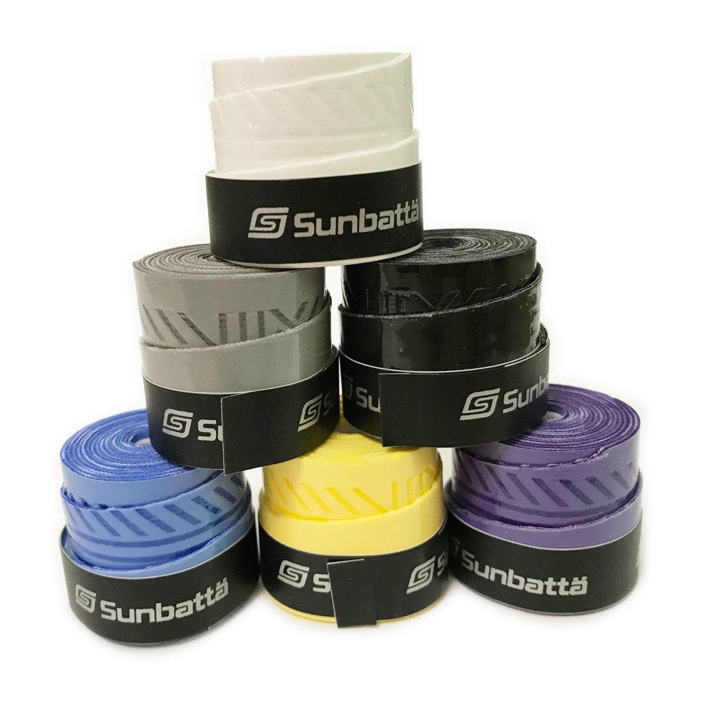 10pcs Sunbatta Tacky Feel Overgrip Tennis Badminton Racket Grip Tape ...