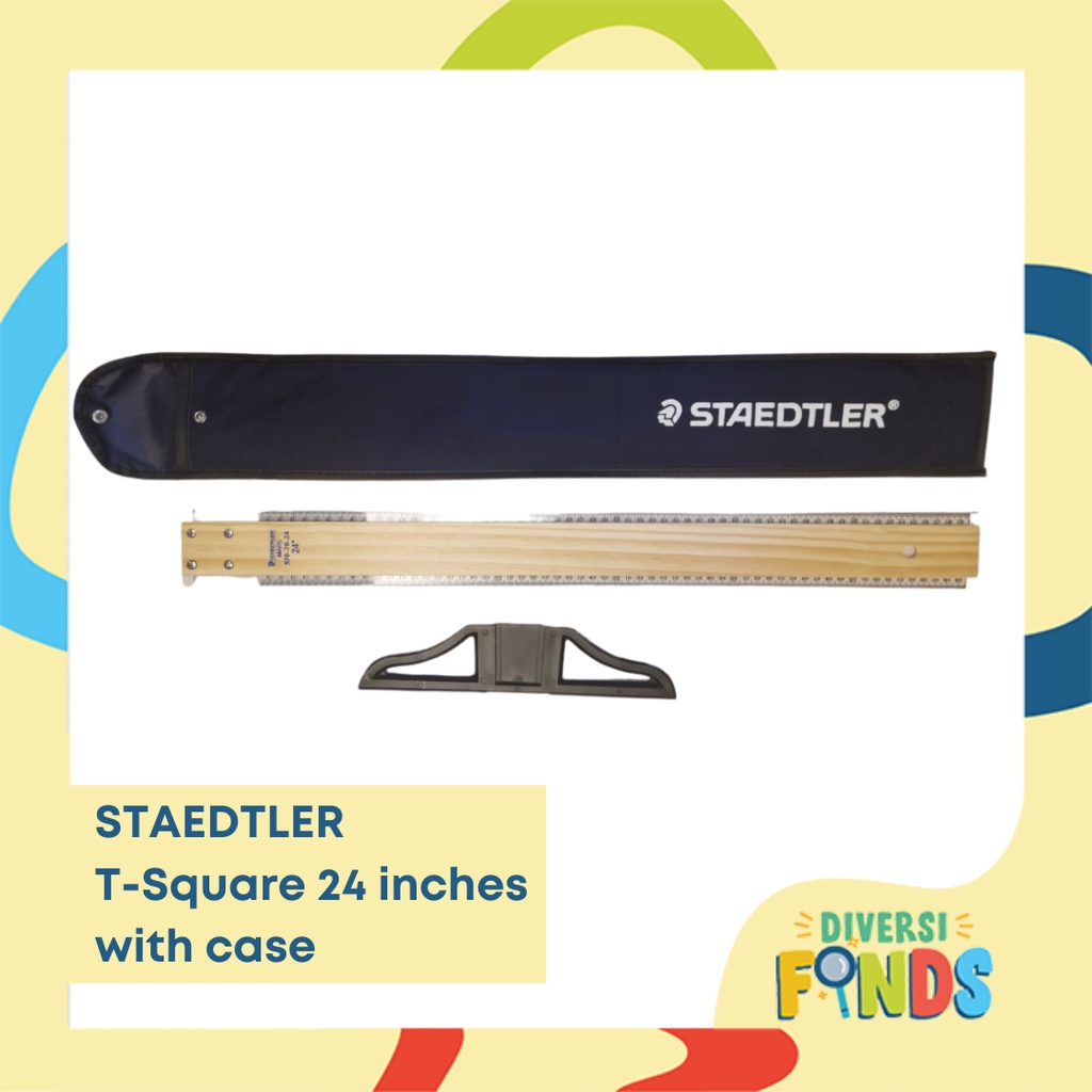 Staedtler 24” or 36" T - Square Detachable Head - Acrylic Sides ...