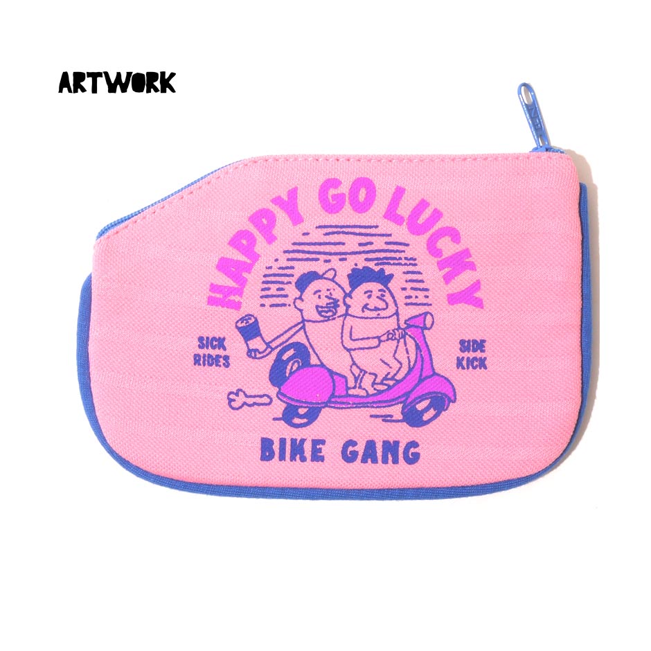 ARTWORK Happy Go Lucky (Coin Purse) | Shopee Philippines