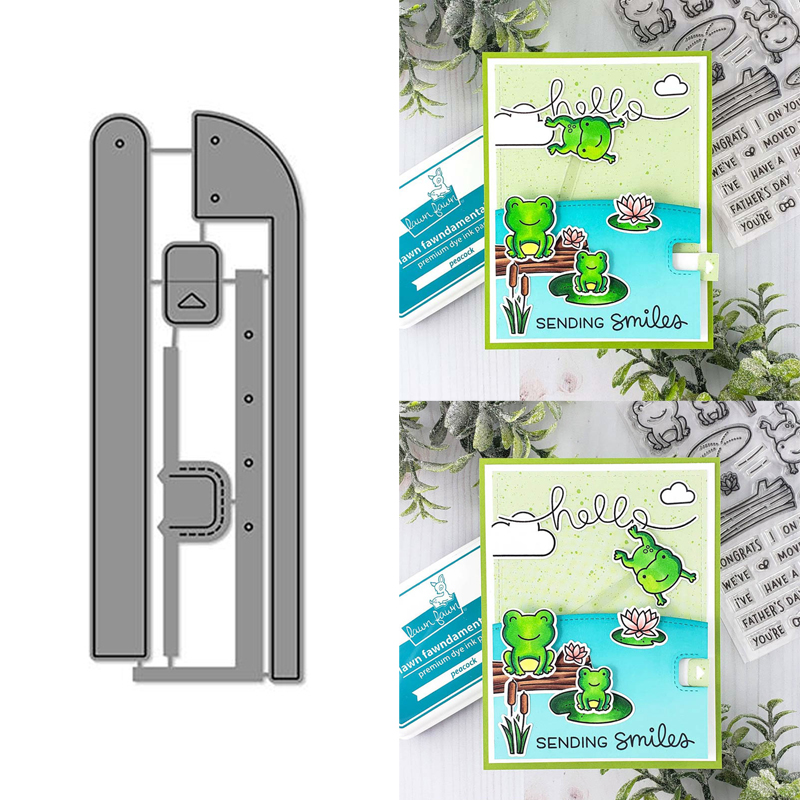 Pull Ring Mold Cutting Die Diy Knife Mold Paper Craft Card Carbon Steel ...