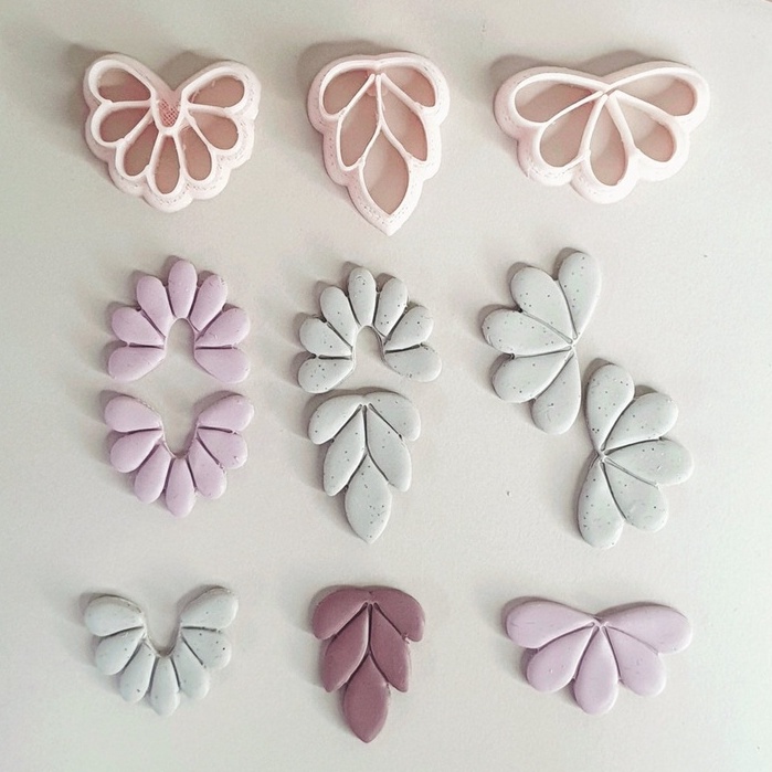 Botanical Flower Polymer Clay Cutter Set | Shopee Philippines