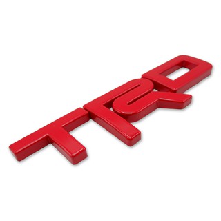 Red 3D TRD Emblem Logo badge sticker side metal emblems | Shopee ...