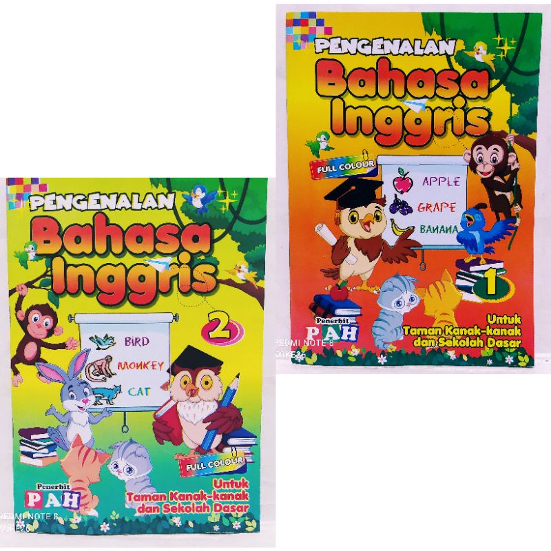 Full Color English Recognition Book For TK/SD PAH | Shopee Philippines