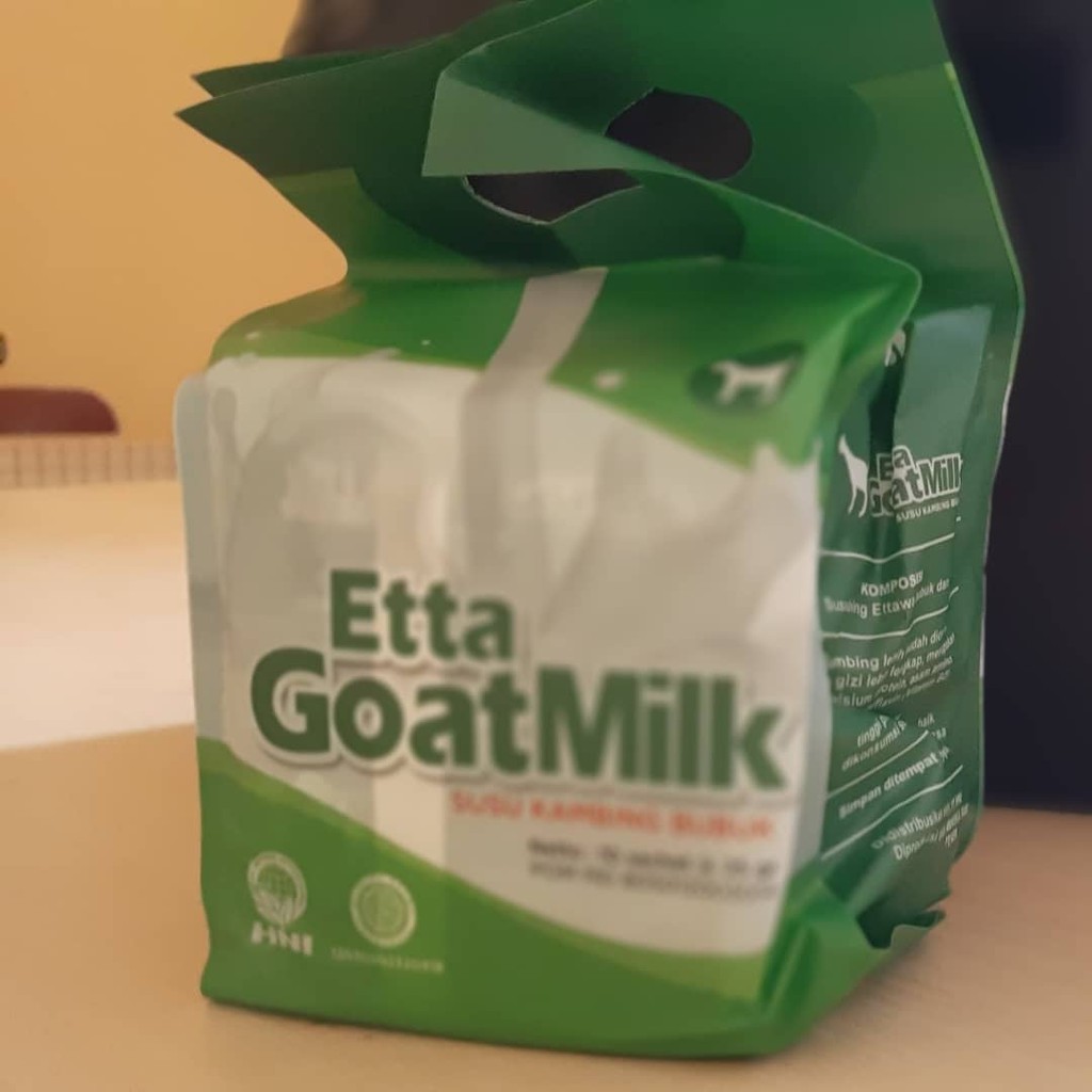 Etta Goat Milk HNI HPAI 100% Original Ettawa Goat Milk Powder Contents ...