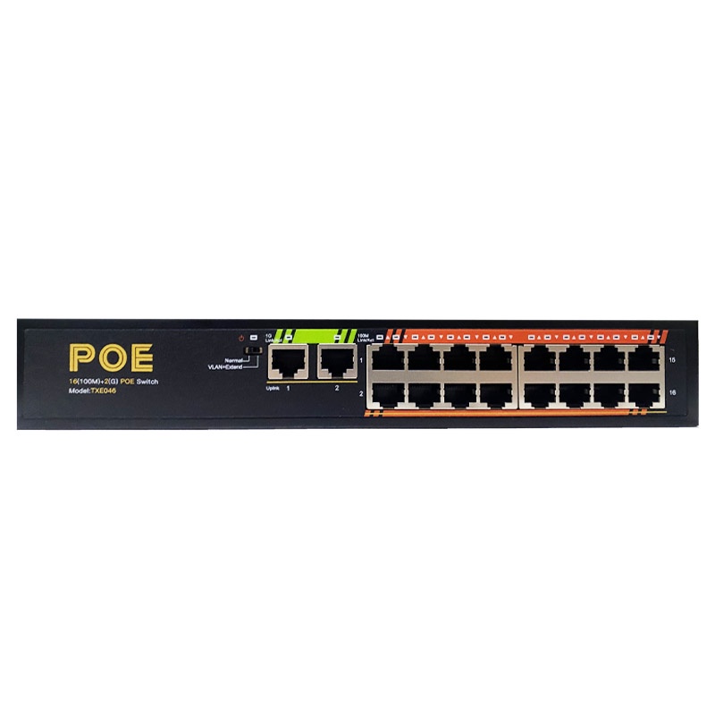 8-port PoE switch monitoring network 48Vpoe switch standard POE power ...