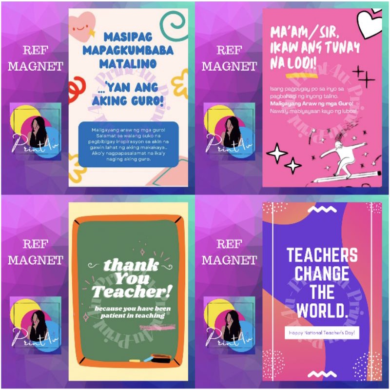 Ref magnet for teachers | Shopee Philippines