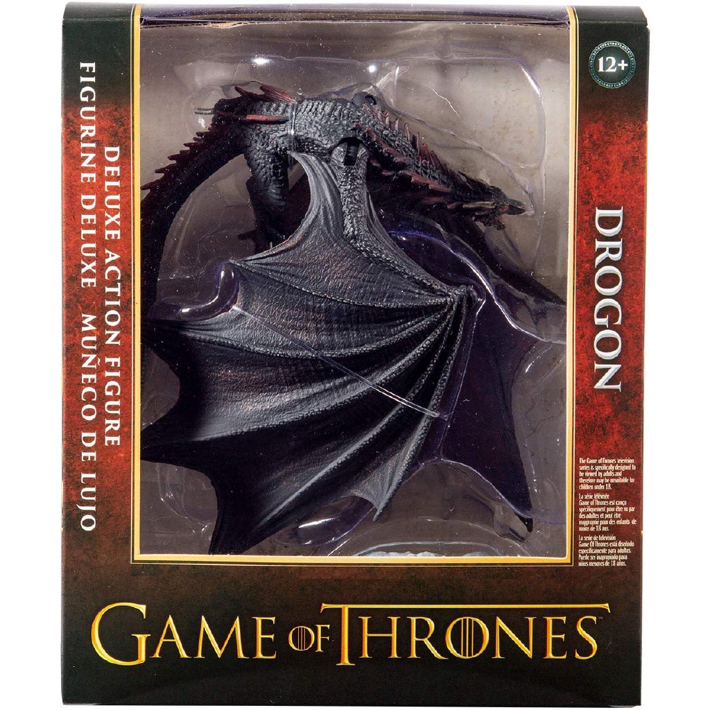 Game of Thrones the Black Dragon Drogon Deluxe Action Figure | Shopee ...