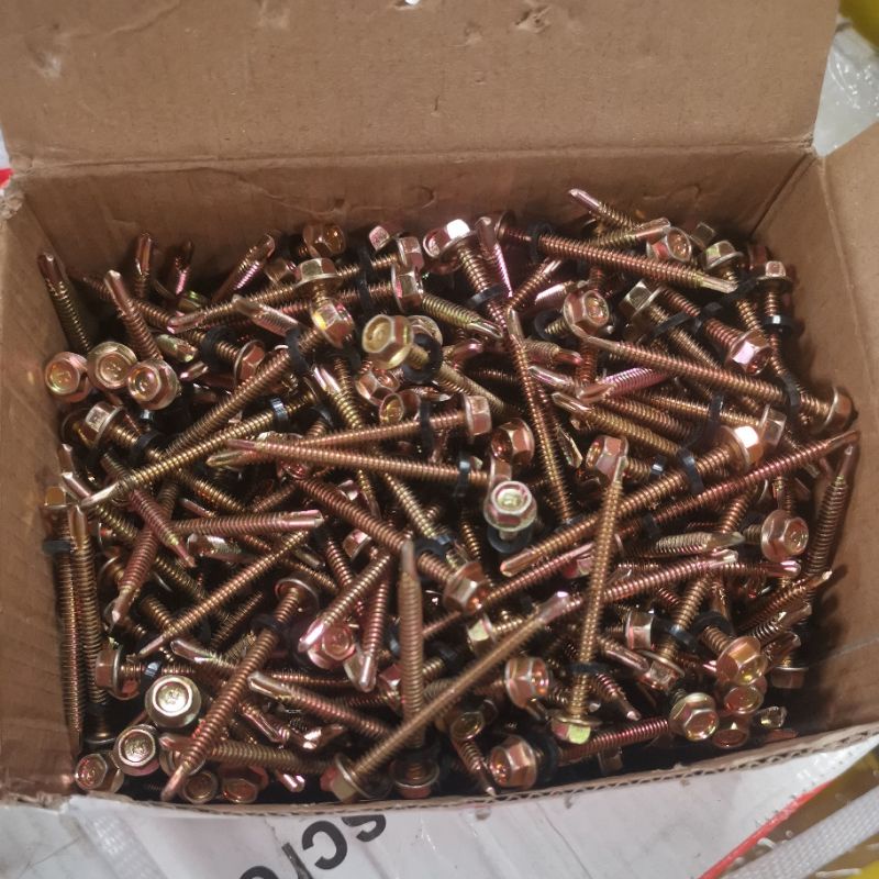 Per Box Tex screw for metal 25mm 35 mm 45mm 50mm 55mm 65mm 75mm ...