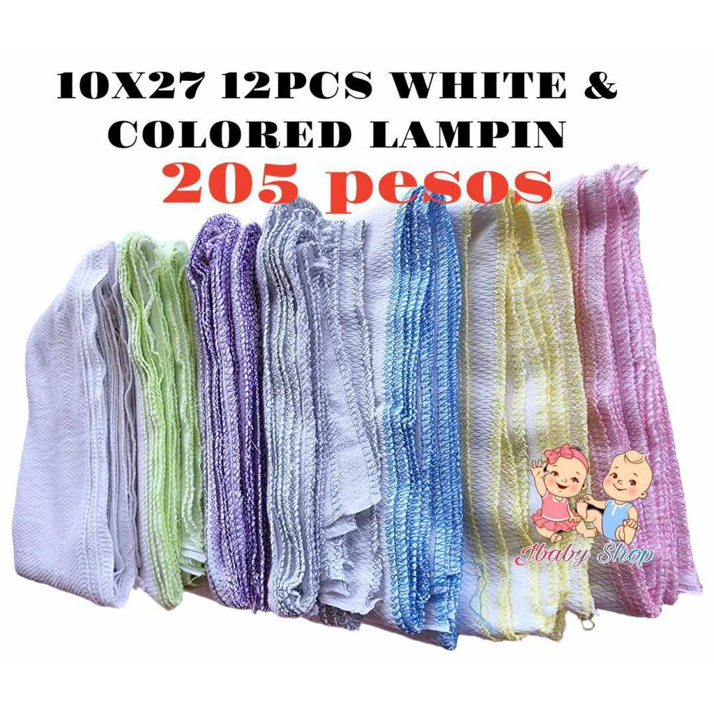 6pcs , 12pcs Baby Cloth Diaper- Lampin (&birdseye) 10x27 inches ...