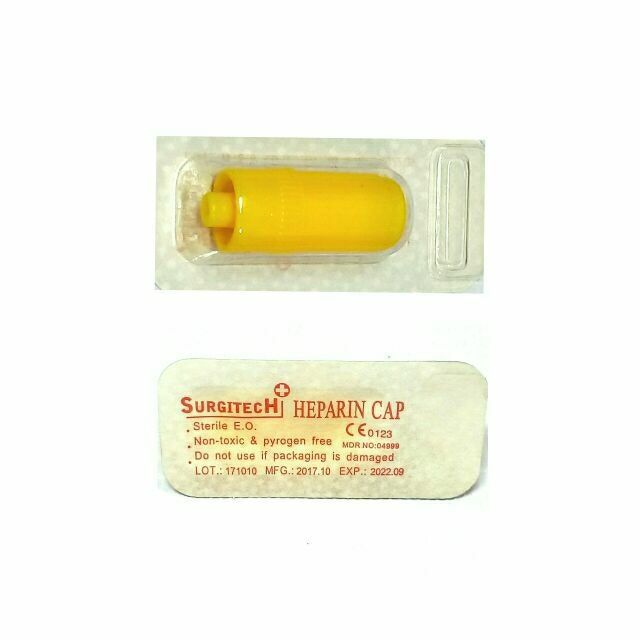 Heparin Cap (Heplock) - RETAIL | Shopee Philippines