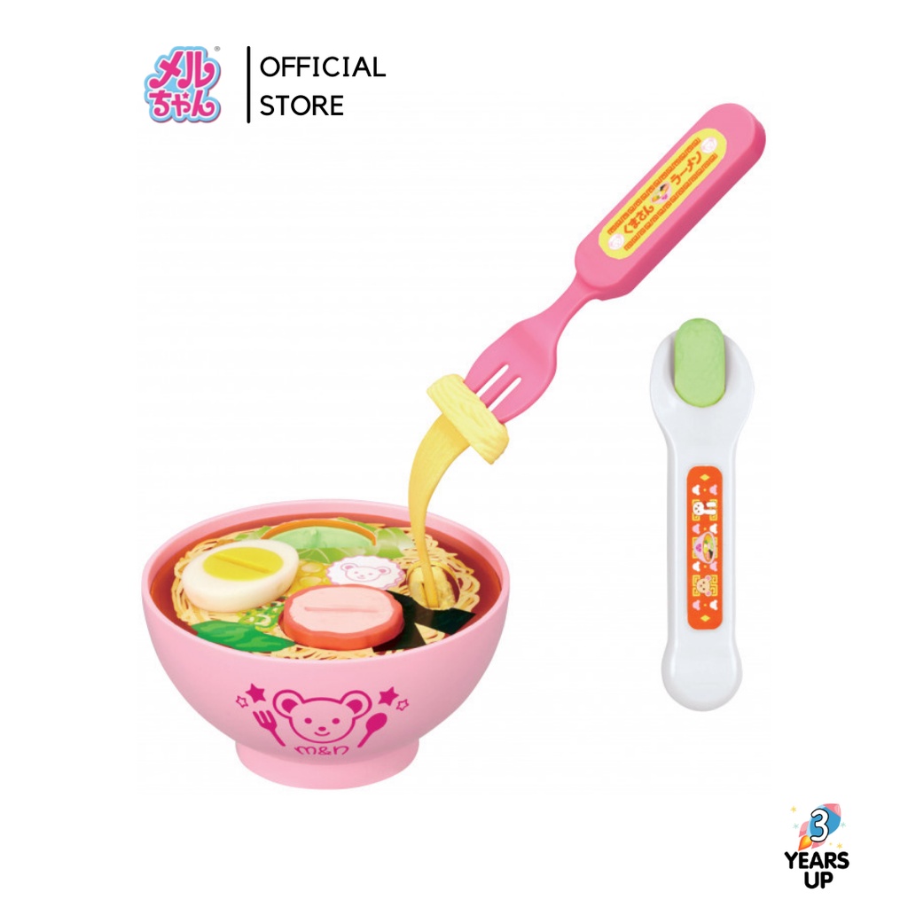 MELL CHAN Food Ramen Noodle Stretchable Doll Bowl (Genuine License ...