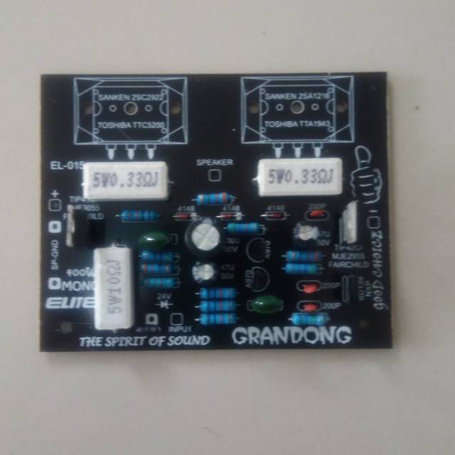 DRIVER POWER AMPLIFIER 400W MONO GRANDONG 400 W | Shopee Philippines