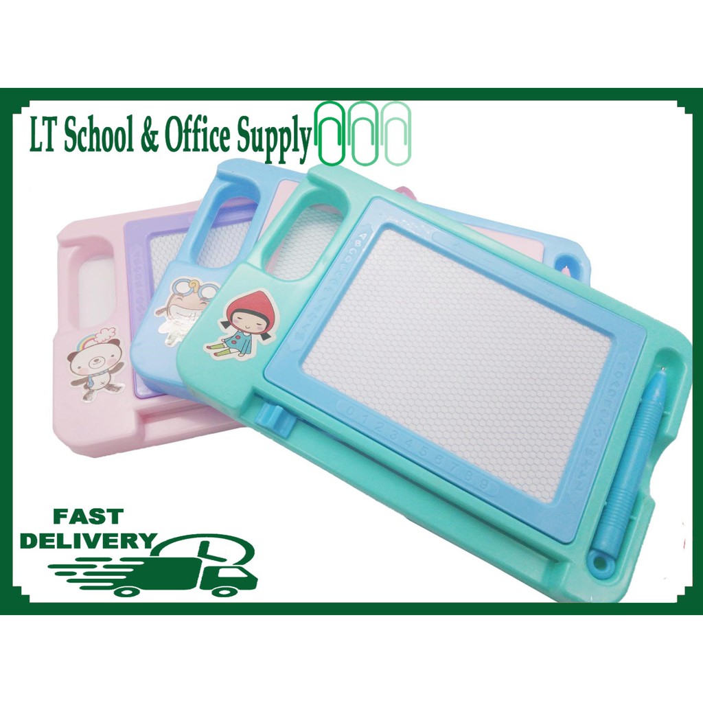 Jing Jing Drawing & Writing Board (Magic Slate) 20CM X 15 CM | Shopee ...