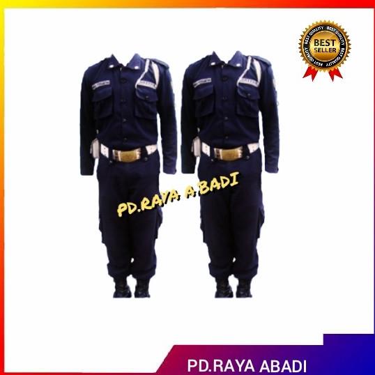 Uniform PDL SATPAM KUMPLIT / Uniform PDL SECURITY / PDL SECURITY / Blue ...