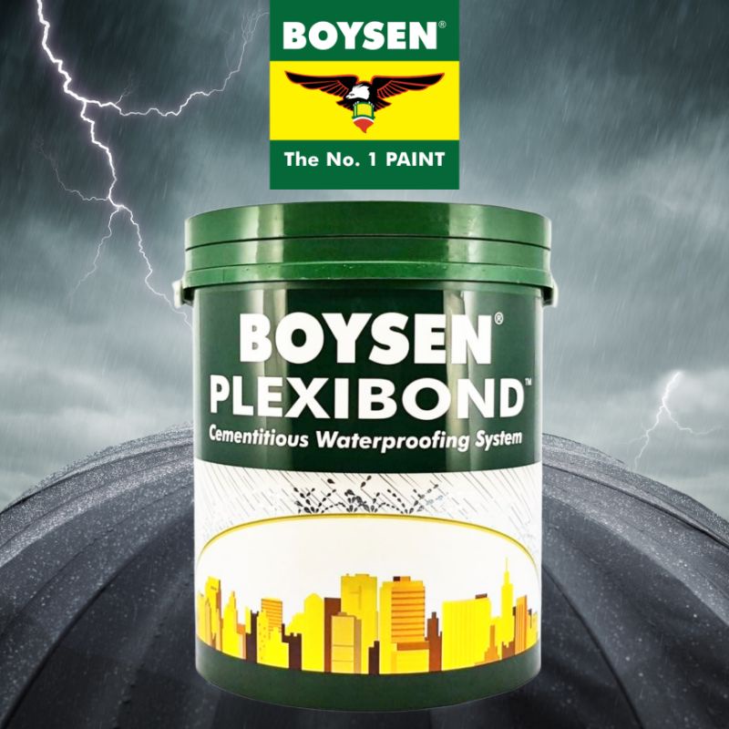 BOYSEN PLEXIBOND CEMENTITIOUS Water-proofing (4 liters) | Shopee ...