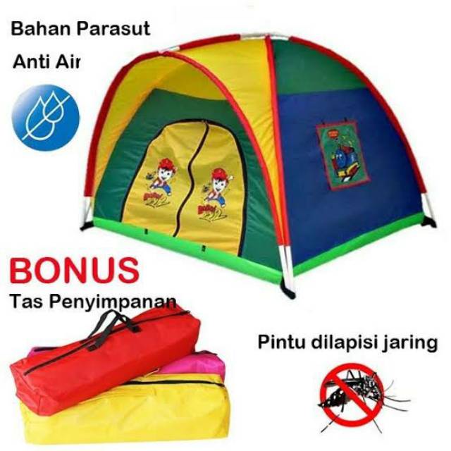 TENDA Character tent / Children's Camping Tent 1 M - 2 M | Shopee ...