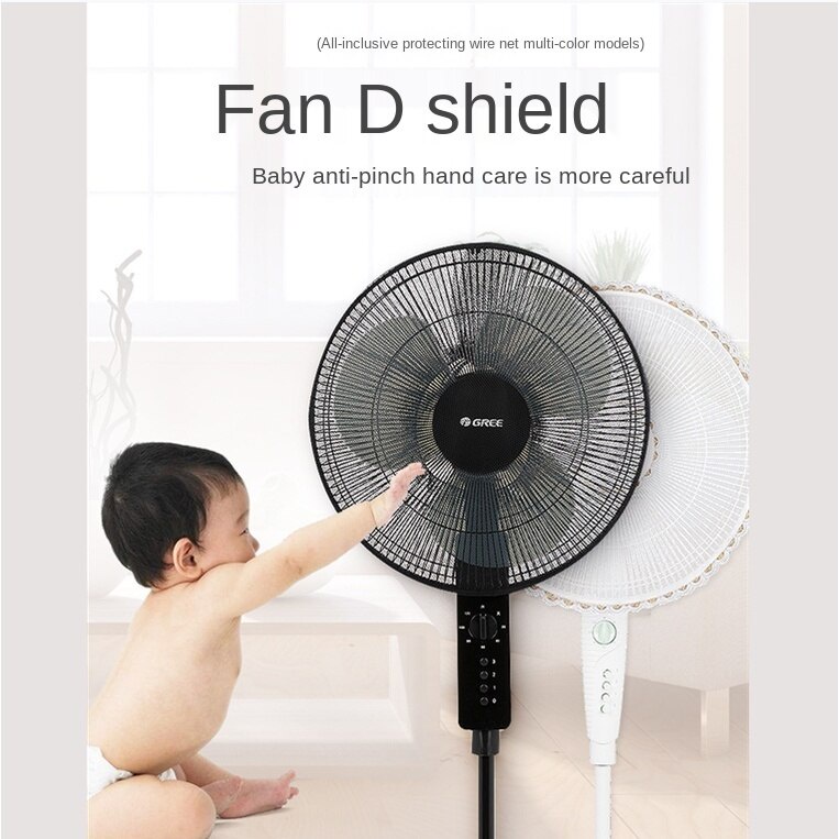 Baby Fan Cover Baby Clip Hand Cartoon Children Net Floor Fan Safety ...