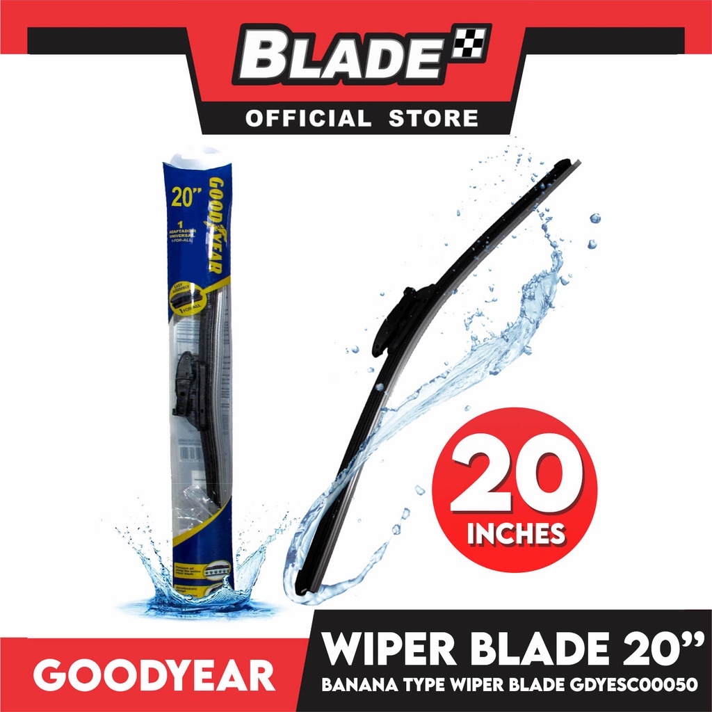 Goodyear Banana Type Universal Wiper Blade GDYESC00050 20'' Aerodynamic ...