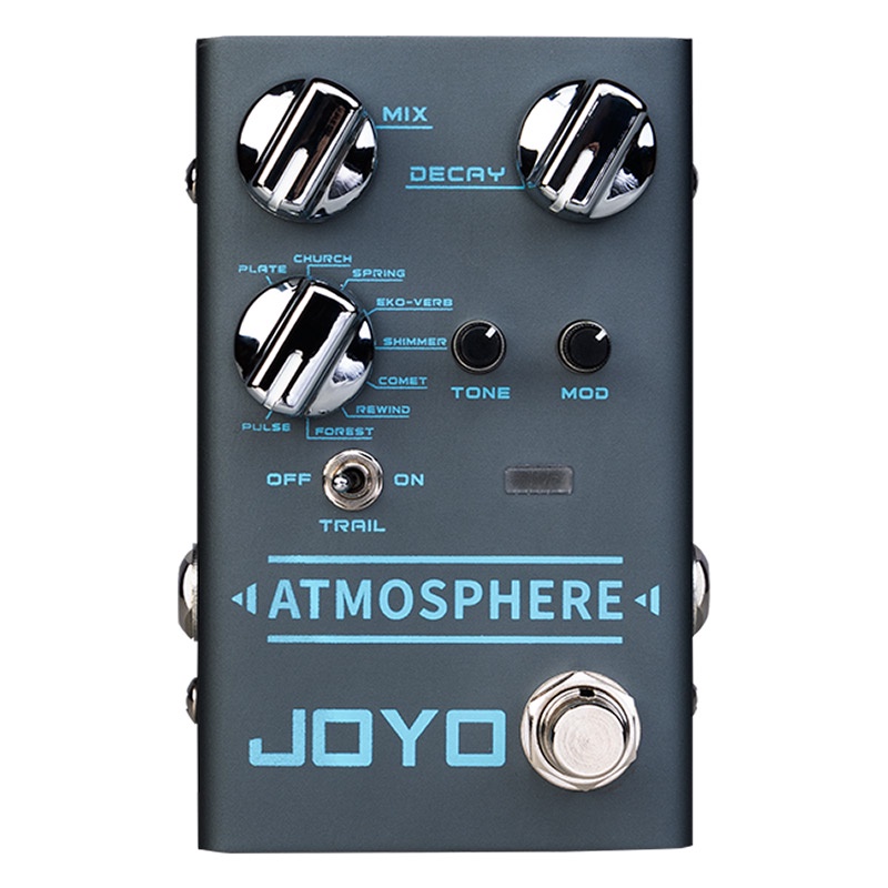 Joyo R-14 Reverse Multi-Effect Pedal for Electric Guitar/Bass/Digital ...