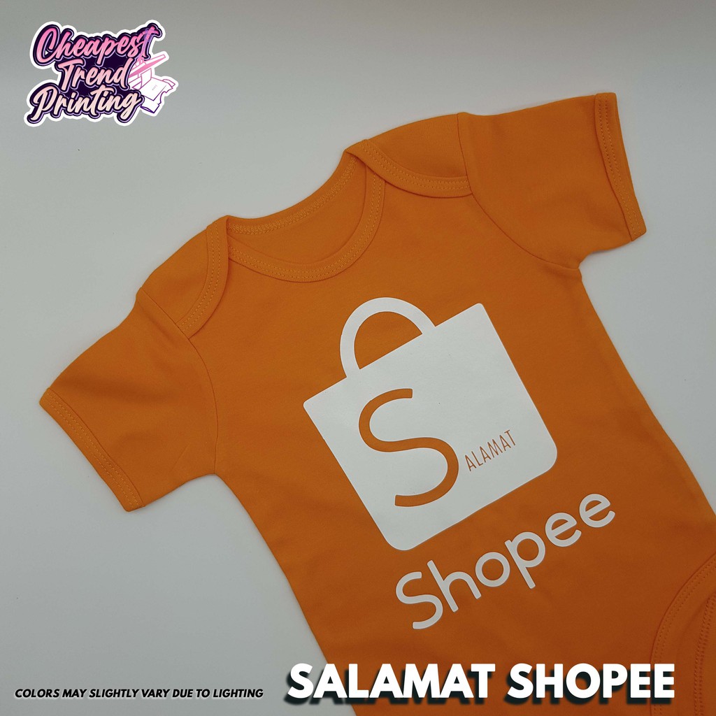 Customized Baby Onesie Outfit - Jollibee, Mcdo, Starbucks | Shopee ...
