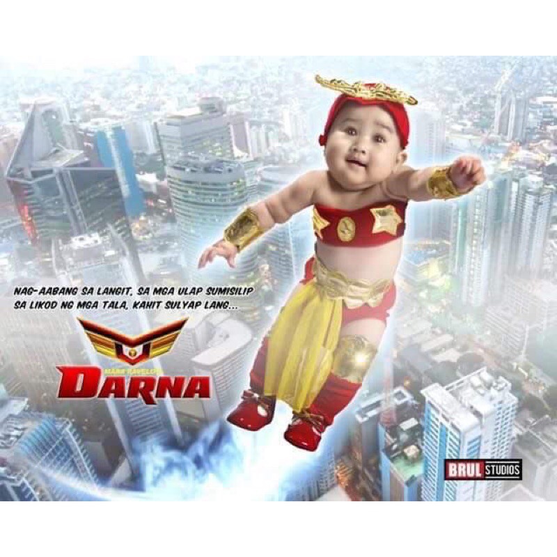 Darna Costume for kids 1-8yrs | Shopee Philippines